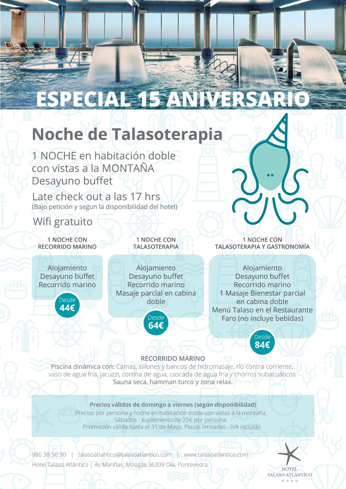 Especial 15 Aniversario de Talaso Atlantico – Talasoterapia